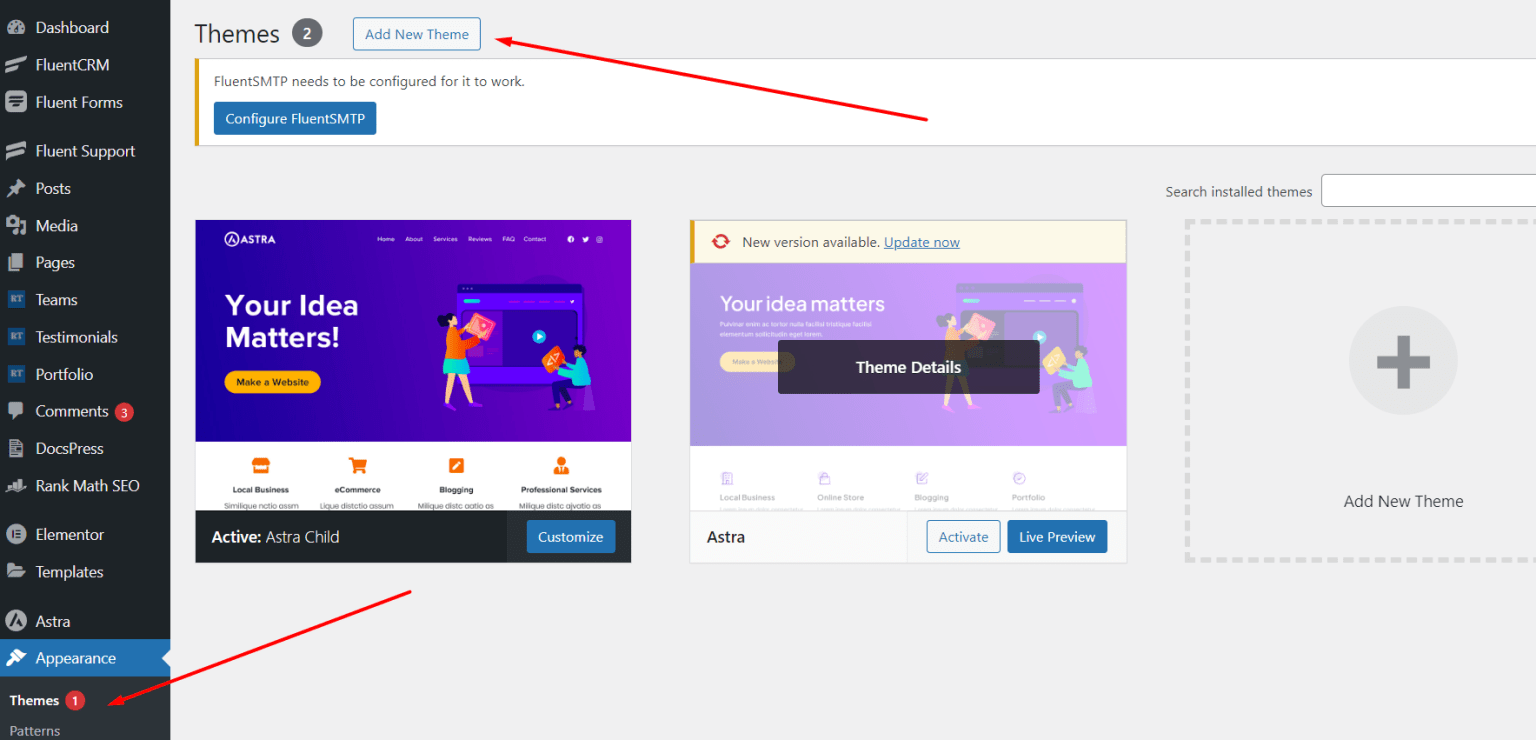 Theme Installation Wordpress Themes And Plugin
